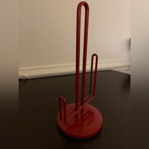 Kitchen | Rich Red Unique Paper Towel Holder | Poshmark